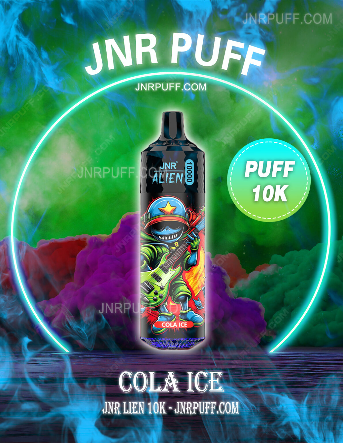 JNR ALIEN 10000 Puff 10k – Cola Ice | JNR Puff Nicotine 2%