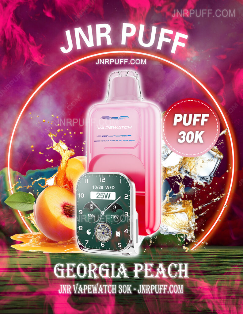 JNR Vape Watch 30k Puffs 30000 - Georgia Peach | billigt puff