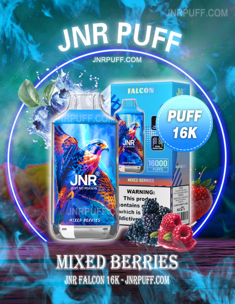 JNR Falcon 16k Puff 16000 – Mixed Berries | puff jnr 16k grossiste