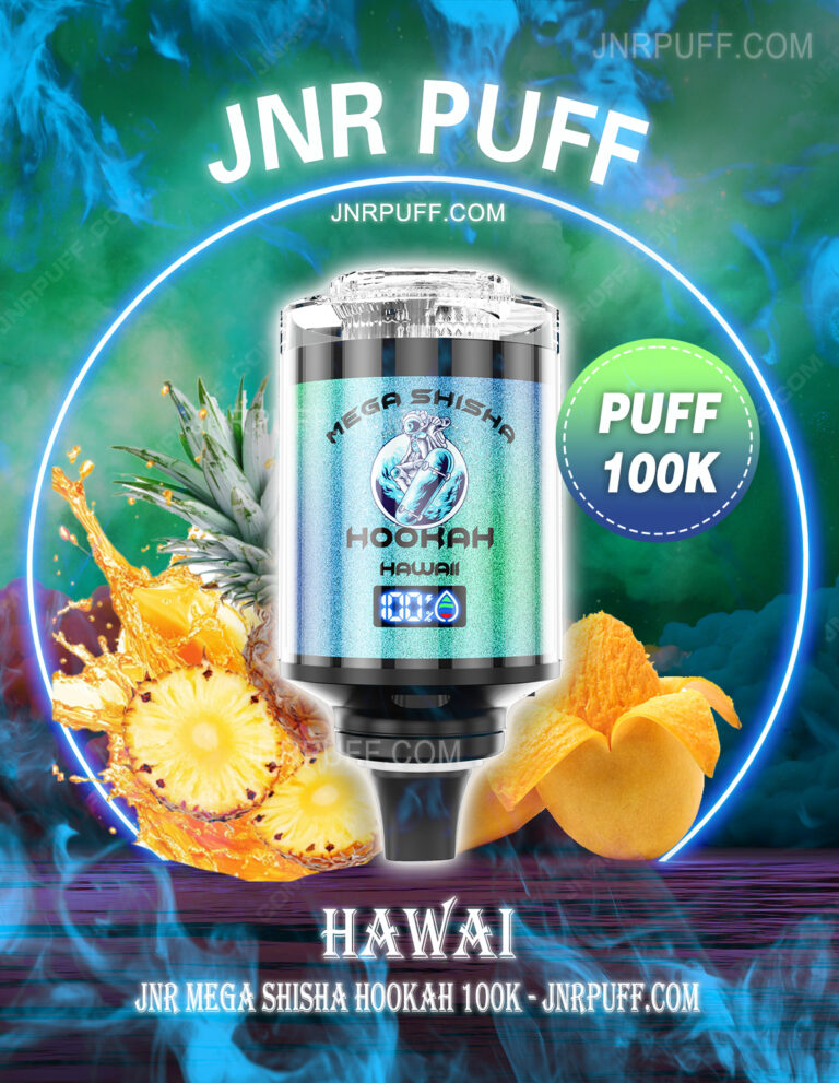 JNR Mega SHISHA Hookah 100k Puff | jnr puff 100k | jnr site