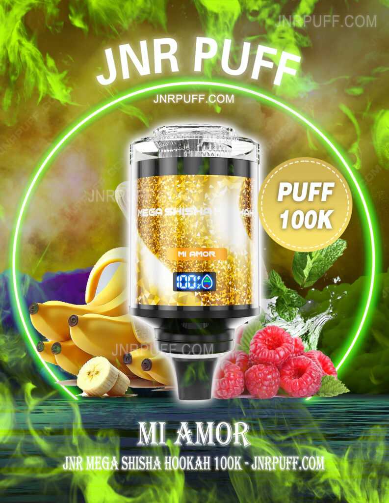 JNR Mega SHISHA Hookah 100k Puff | jnr puff 100k | jnr site