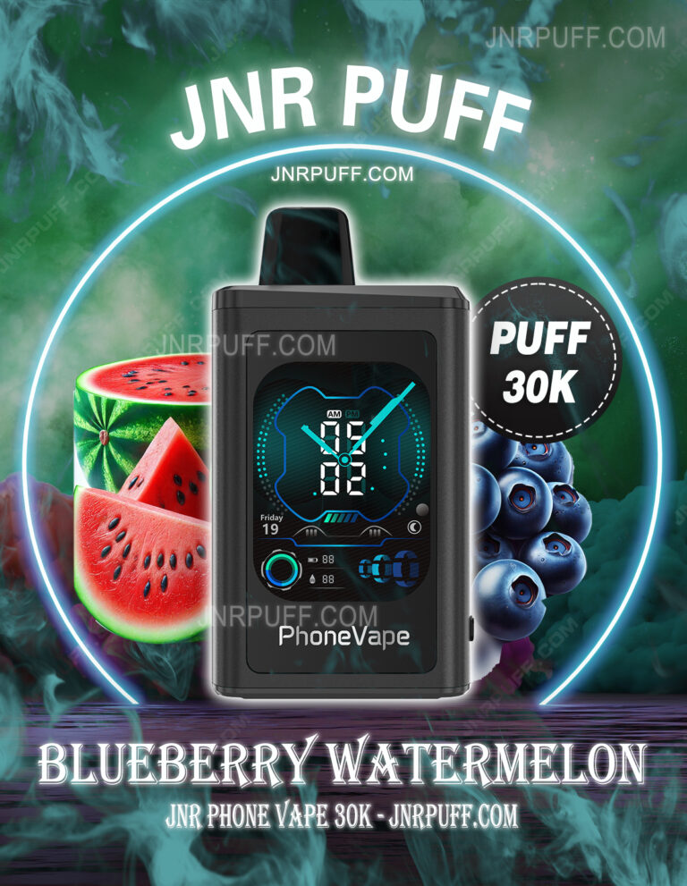 JNR Phone Vape 30k Puffs 30000 - Blueberry Watermelon | Jnr Vape