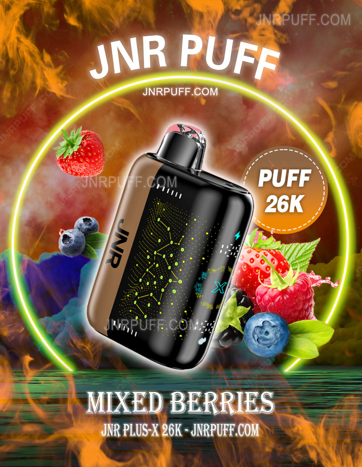 JNR PLUS-X 26000 Puff 26k Mixed Berries | Puff Jnr prix