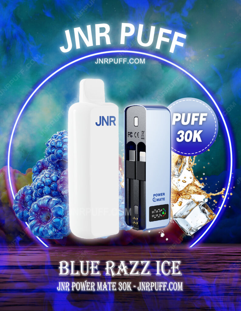 JNR POWER MATE 30k Puff 30000 - Blue Razz Ice | jnr just no reason