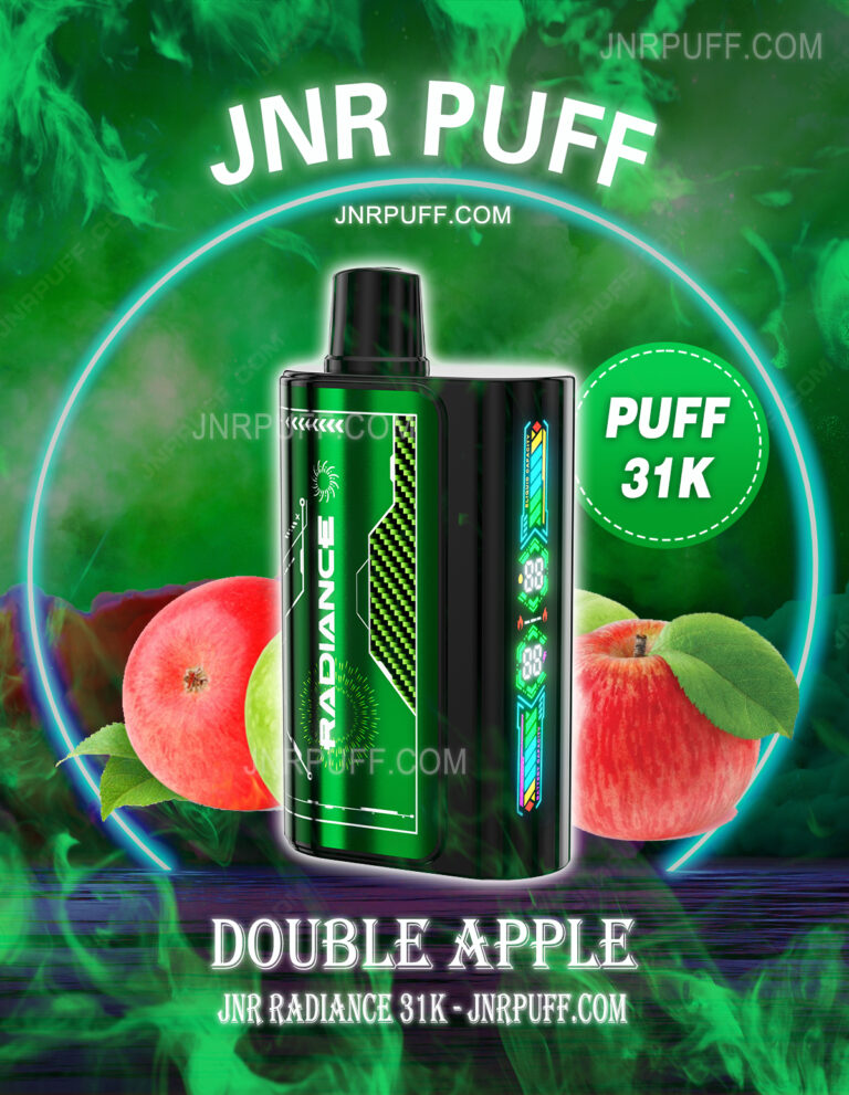 JNR Radiance 31000 Puff 31k – Double Apple | gout puff JNR