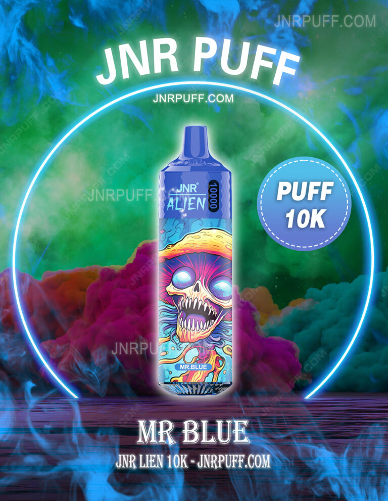 JNR ALIEN 10000 Puff 10k – Mr. Blue | aromes et liquides 20ml