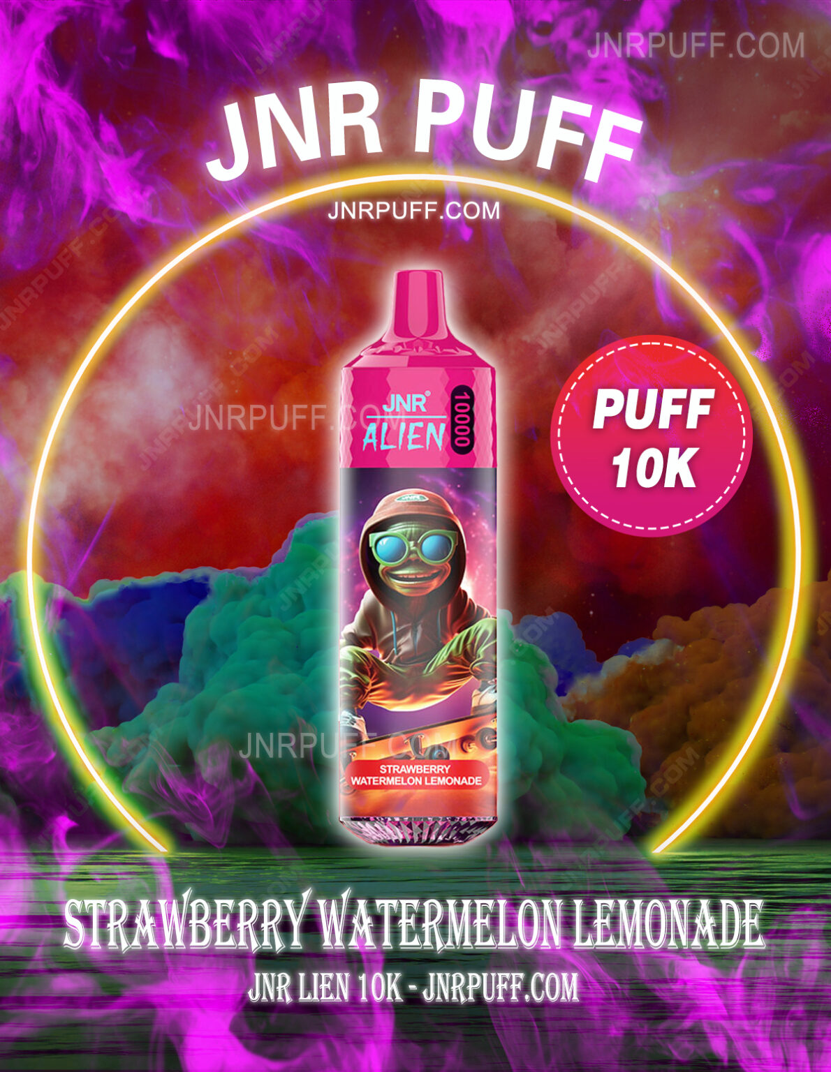 JNR ALIEN 10000 Puff 10k – Strawberry Watermelon Lemonade | Jnr Vape