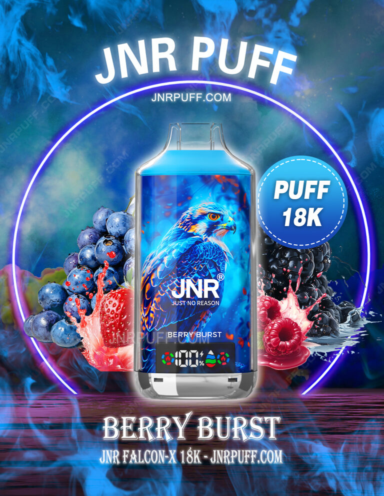Puff JNR Falcon-X 18000 18k – Berry Burst | JNR puff pas chere