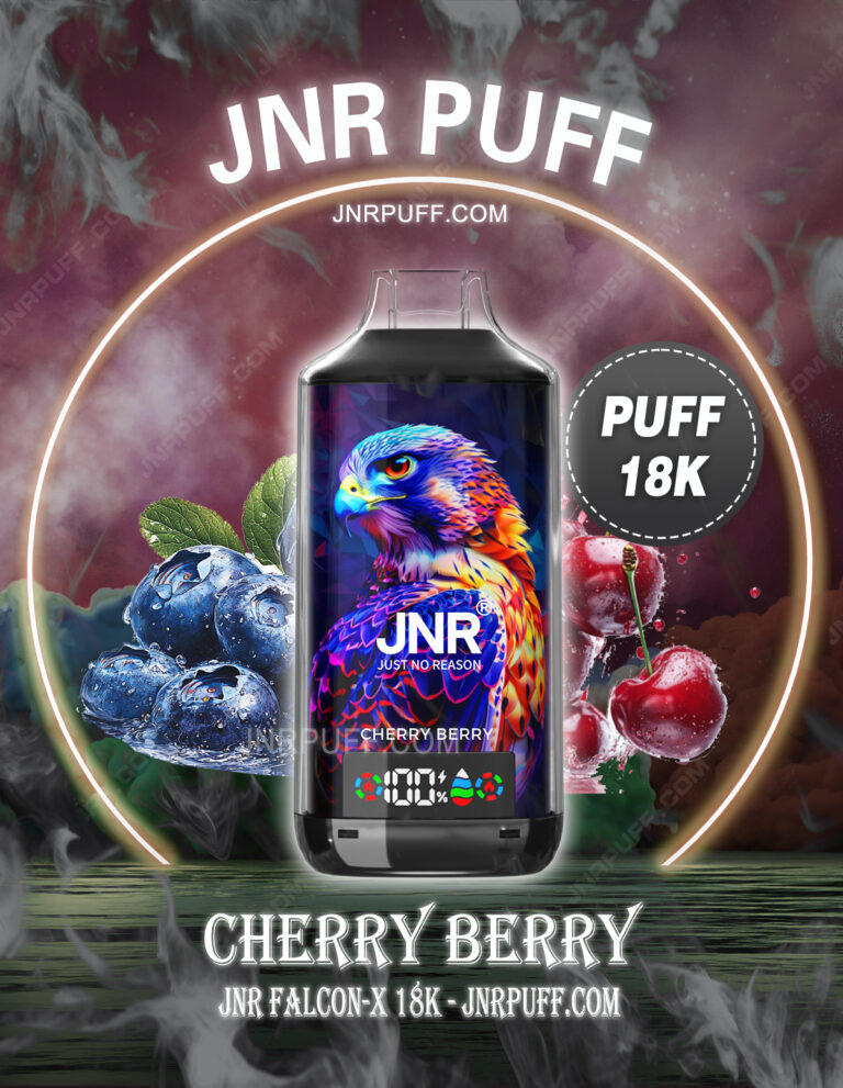 Puff JNR Falcon-X 18000 18k – Cherry Berry | puff jnr prix cher