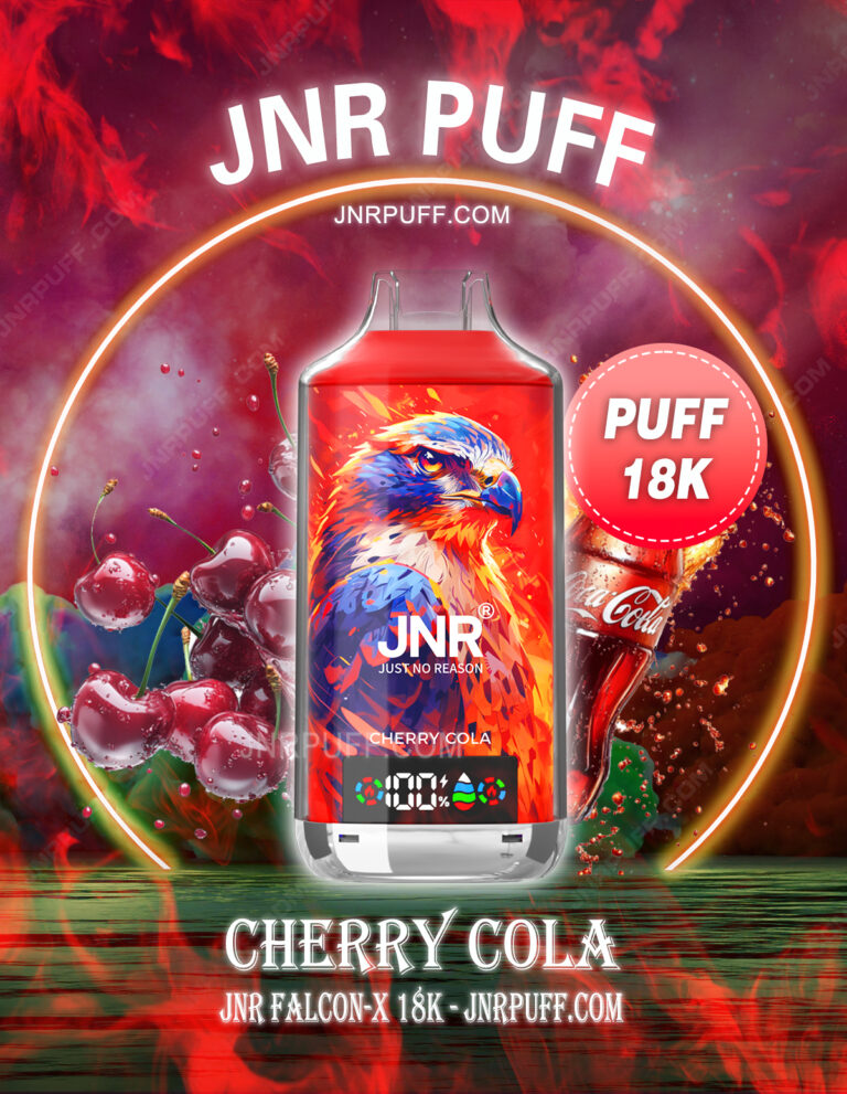Puff JNR Falcon-X 18000 18k – Cherry Cola | puff 18k jnr vape