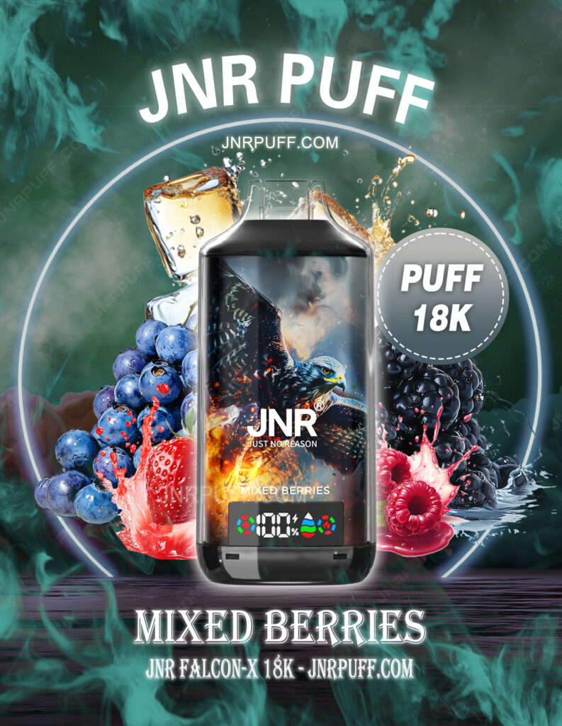 Puff JNR Falcon-X 18000 18k – Mixed Berries | puff rechargeable