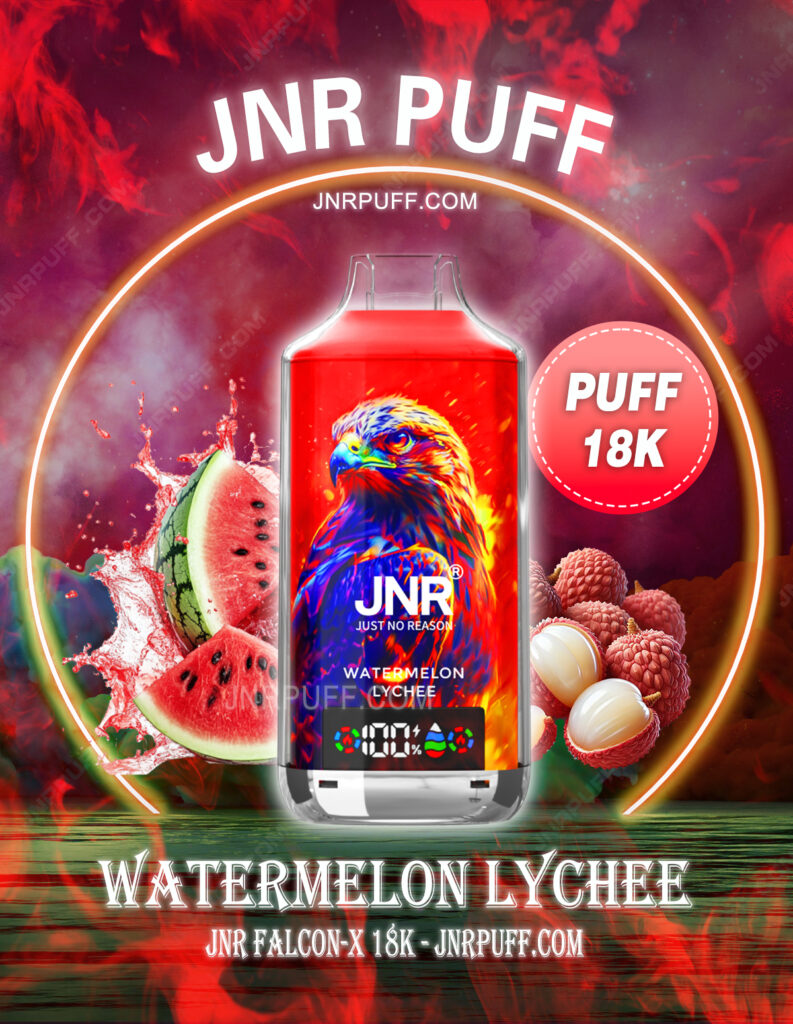 Puff JNR Falcon-X 18000 18k – Watermelon Lychee | jnr falcon x Vape