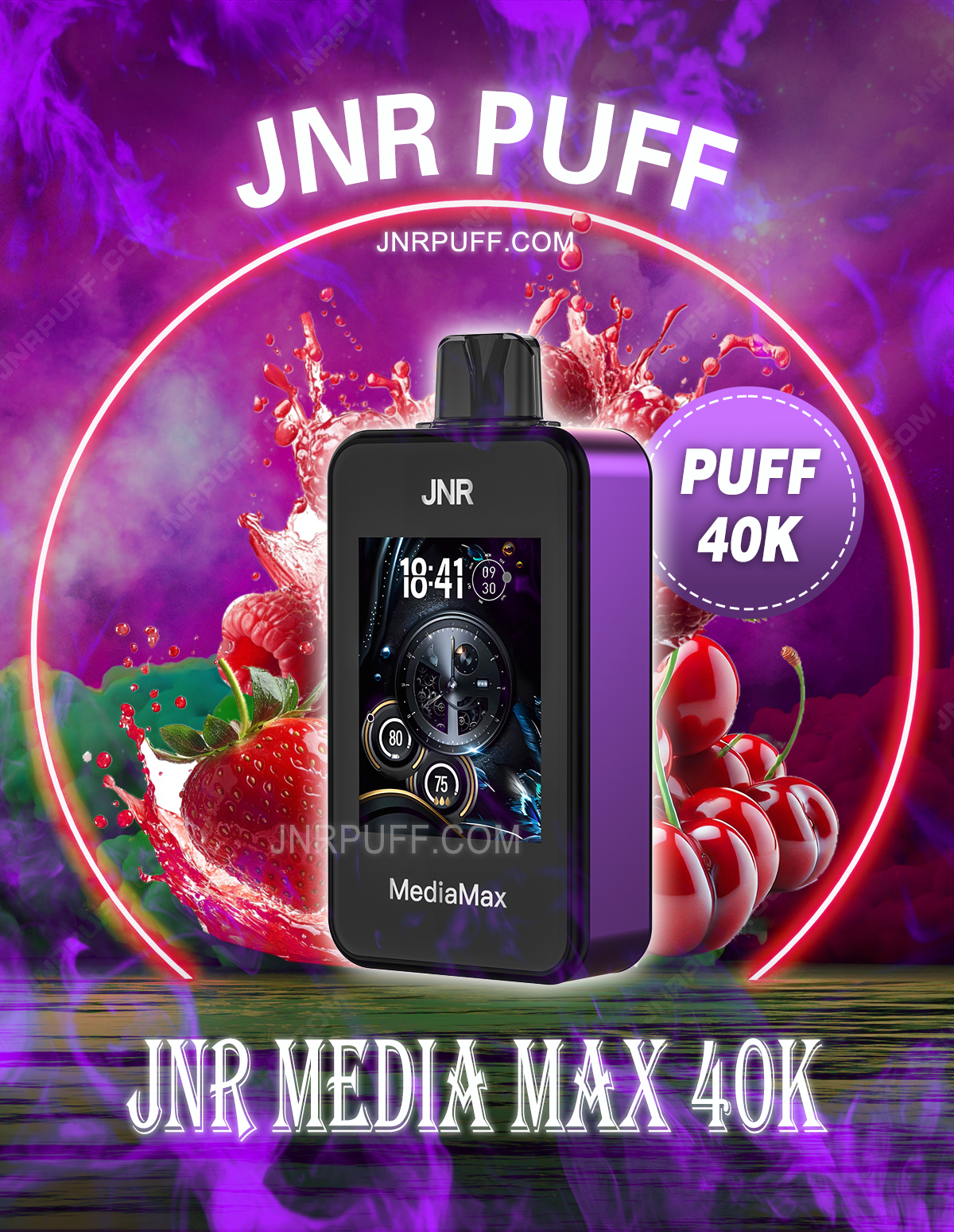 JNR Media Max 40000 Puff | puff jnr 40k | fornitore puff
