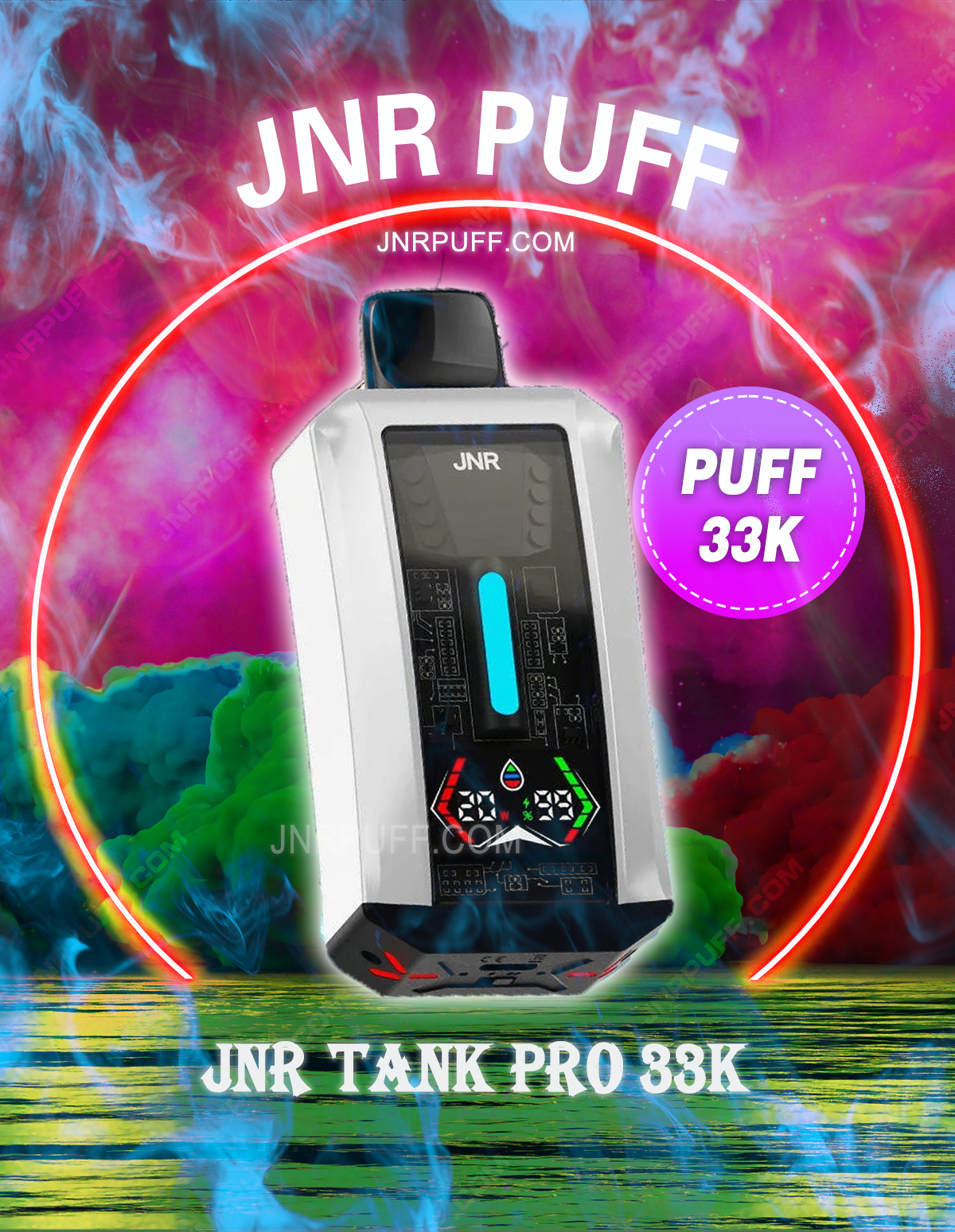 JNR TANK PRO 33000 Puffs : Prix de Gros & Authentique | Vape à Double ...
