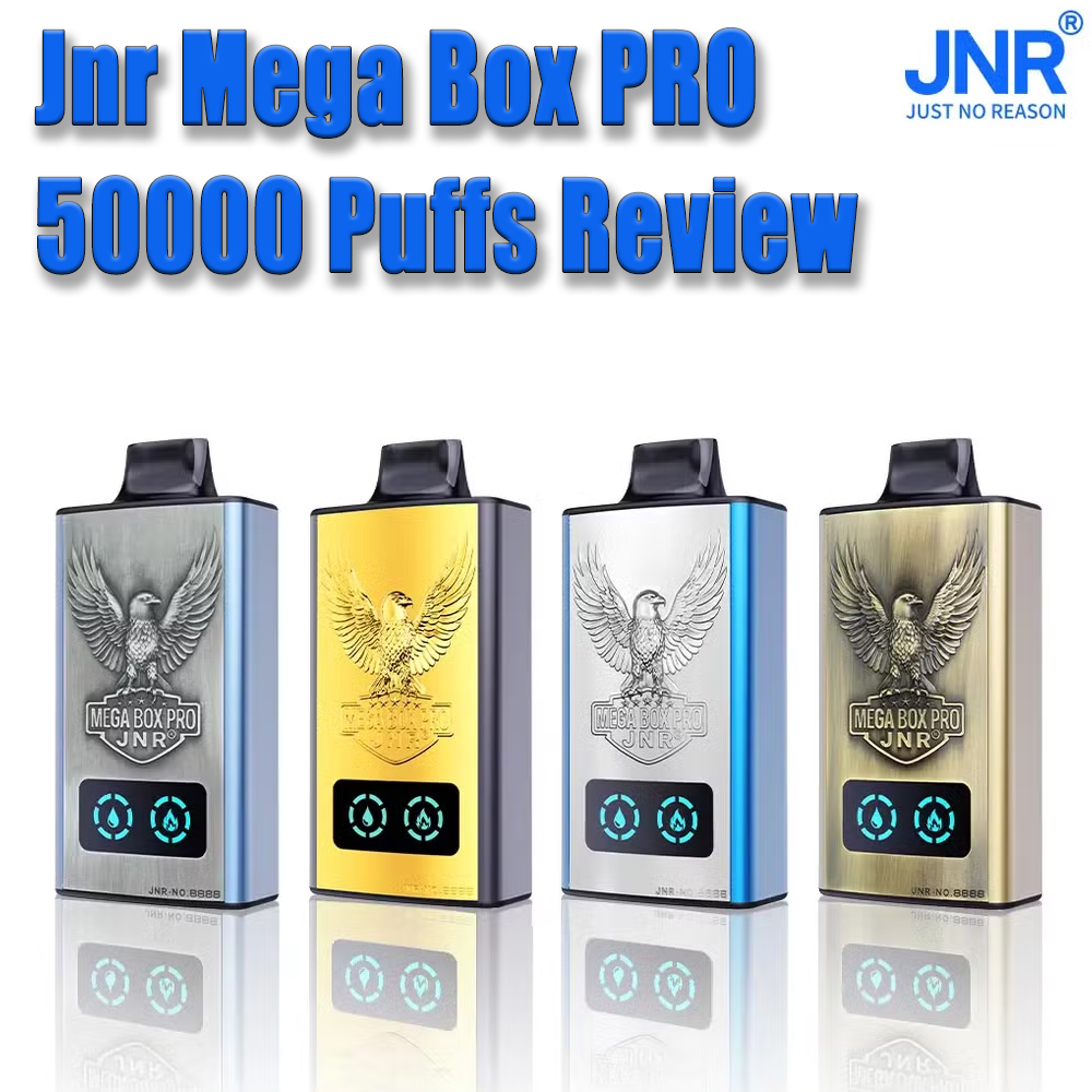 Anmeldelse af Jnr Mega Box PRO 50000 Puffs | JNRPUFF Wholesale